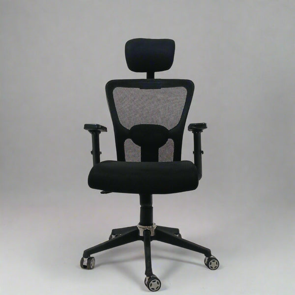 Majesty Black Jazz High Back Ergonomic Executive Office Chair | Nylon ...