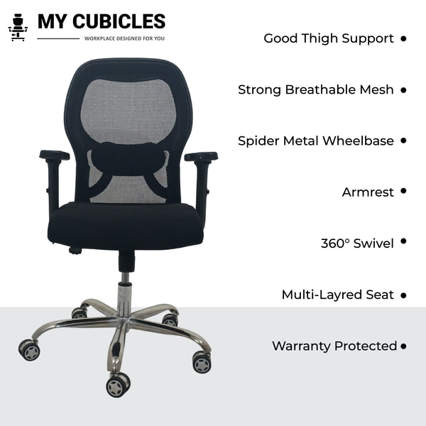 Titan Throne Matrix Low Back Mesh Office Chair with Adjustable Arm Res ...